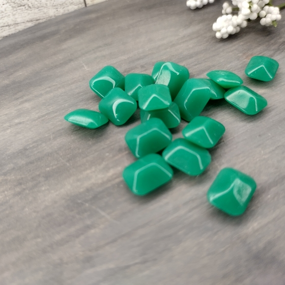 Jewelry | Vintage Jade Octagon Stones For Jewelry Making Listing Is For ...